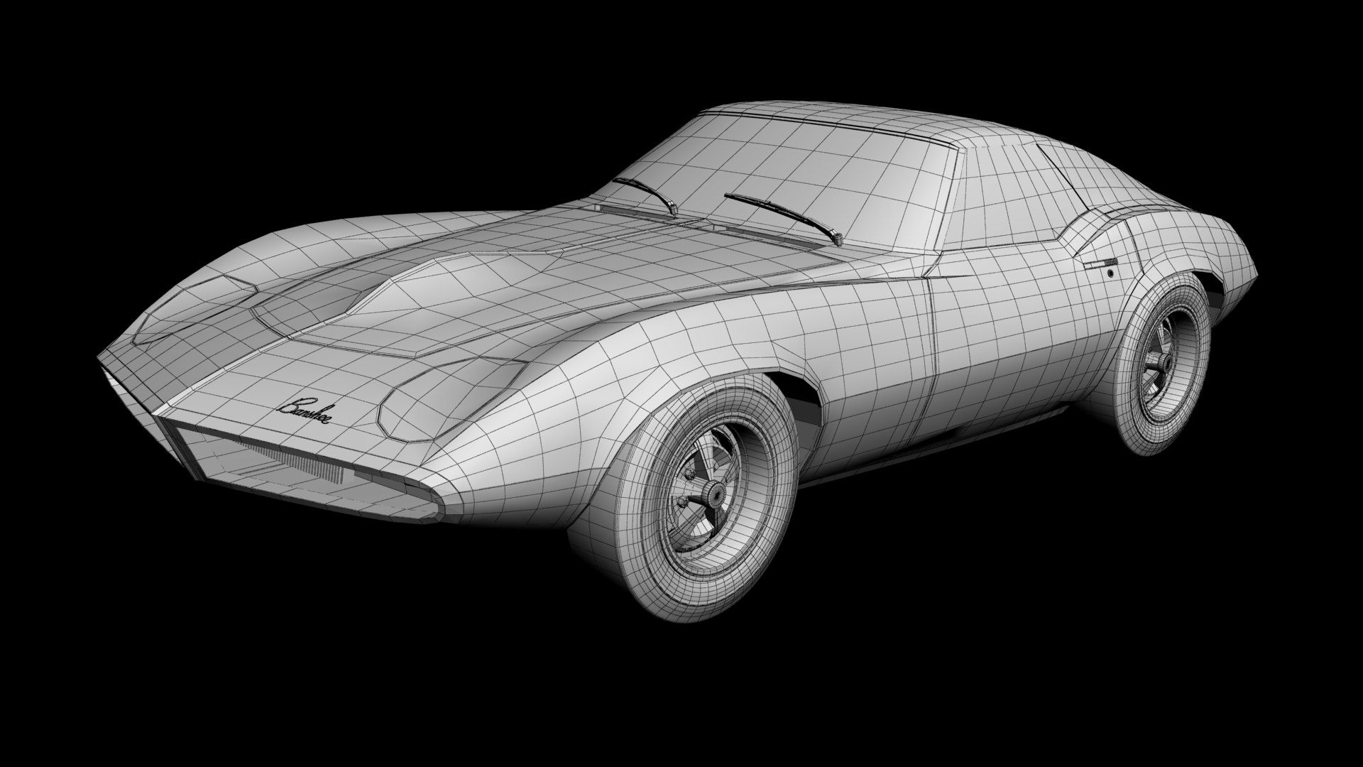 Pontiac Banshee XP-833 3D - TurboSquid 2050938