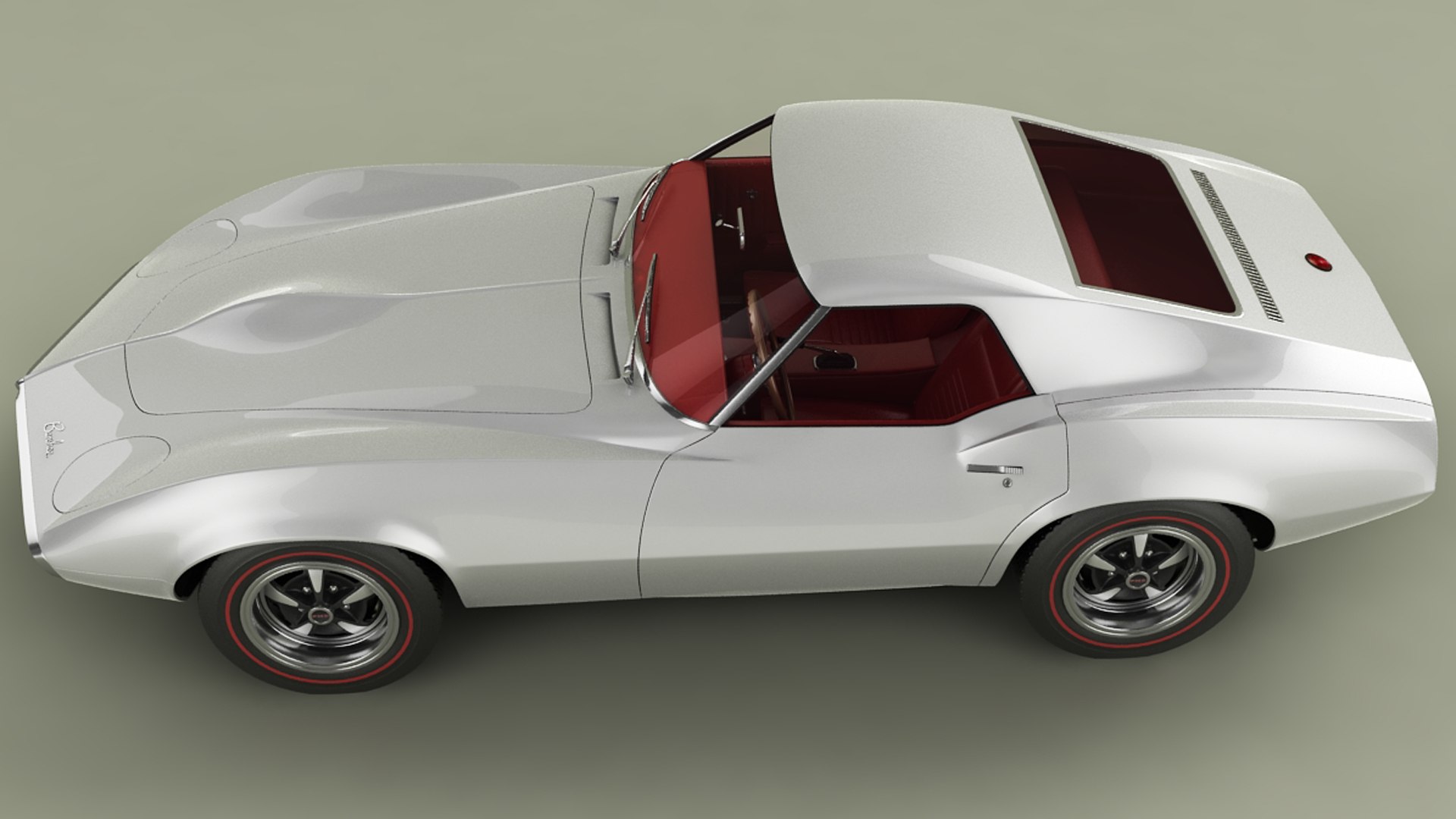 Pontiac Banshee XP-833 3D - TurboSquid 2050938