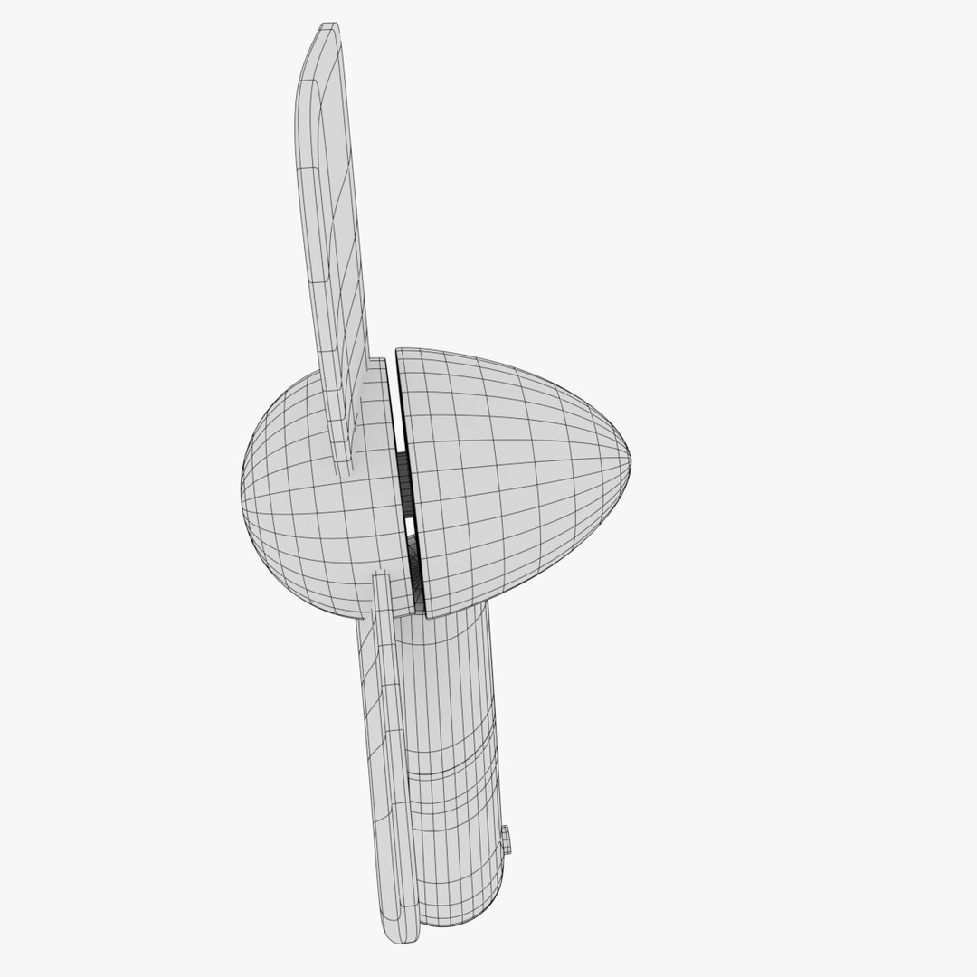 3d Model Electric Hand Fan