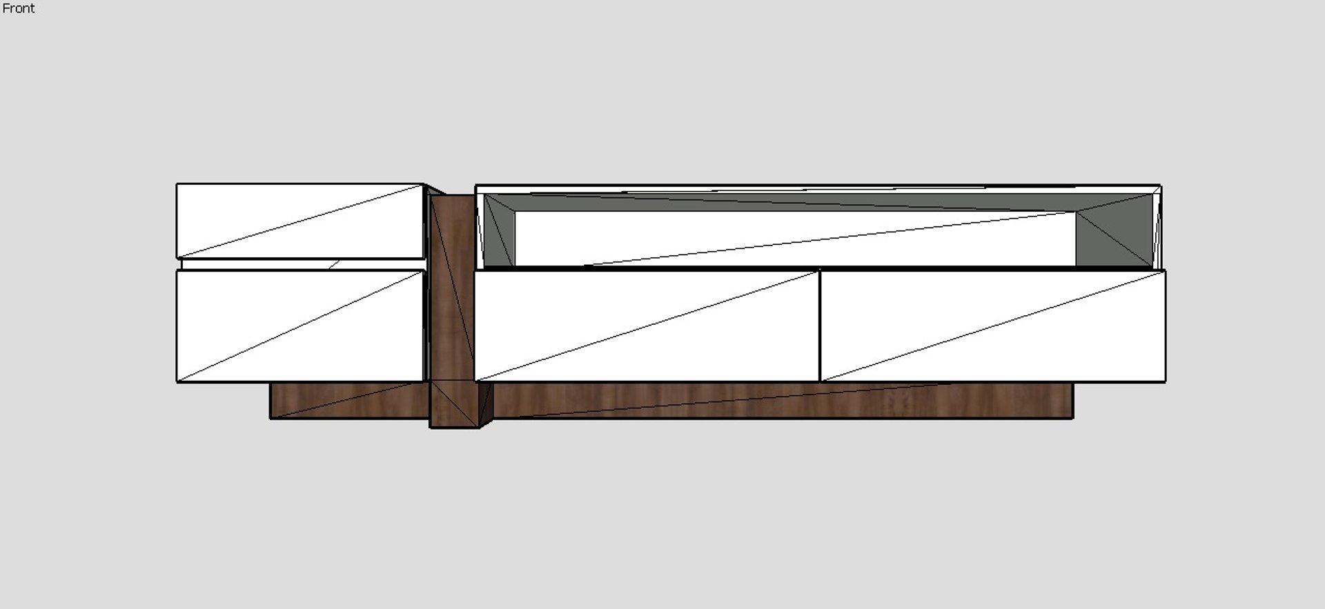 3d Design Cabinet Model