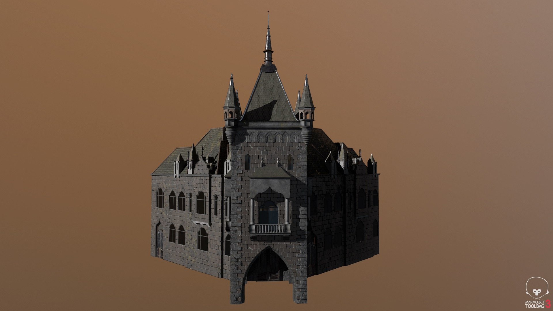 Bloodborne Style Church Buildings 3D Model - TurboSquid 1395581