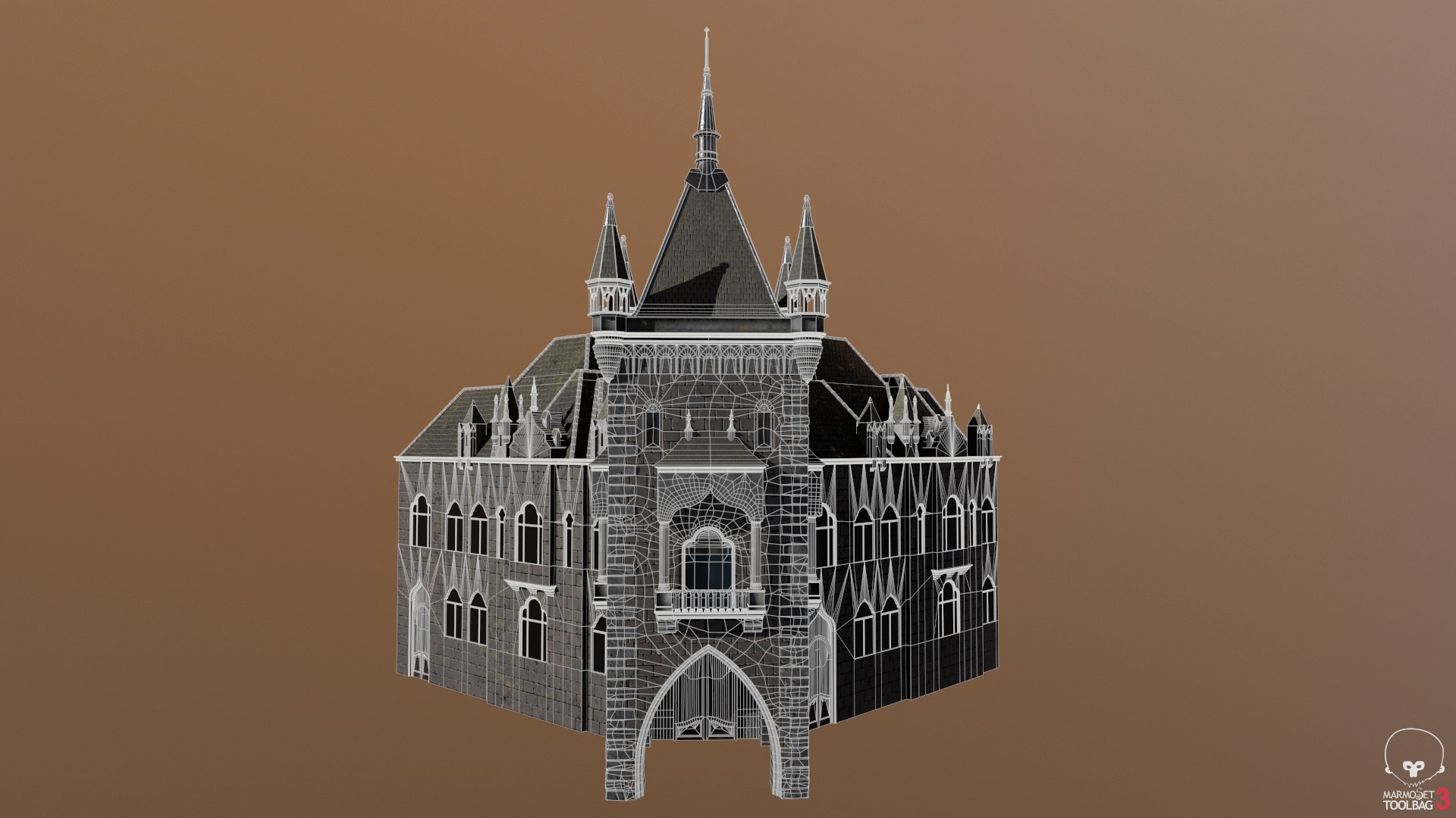 Bloodborne Style Church Buildings 3D Model - TurboSquid 1395581