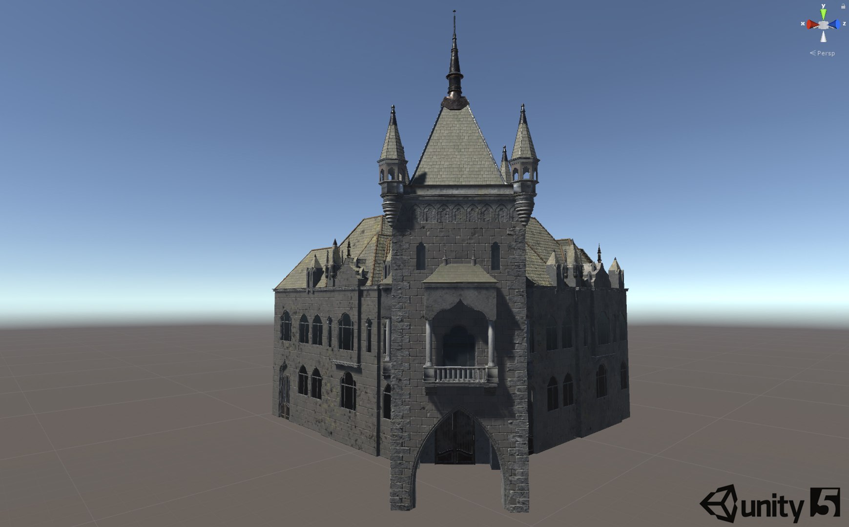 Bloodborne Style Church Buildings 3D Model - TurboSquid 1395581