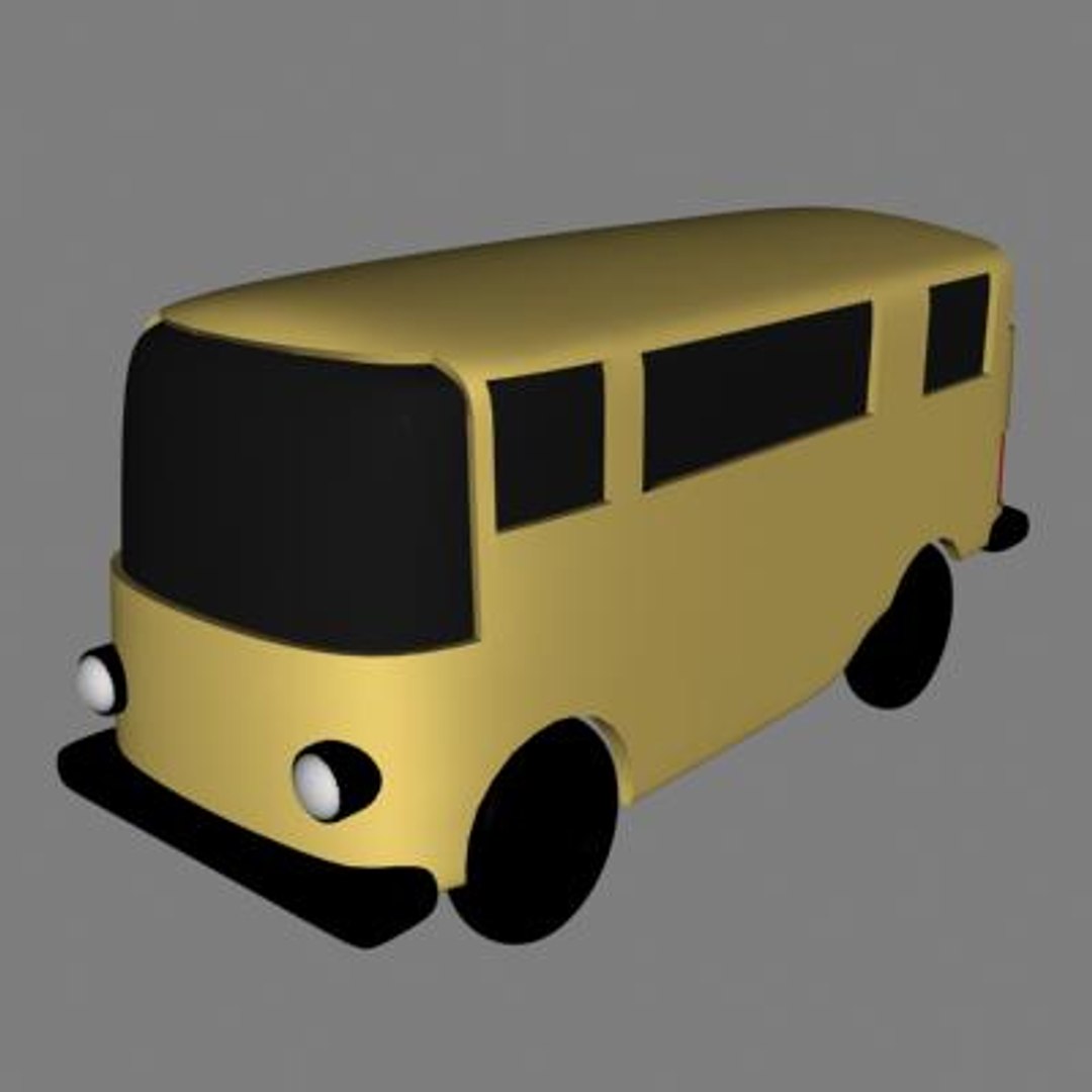 3d van model