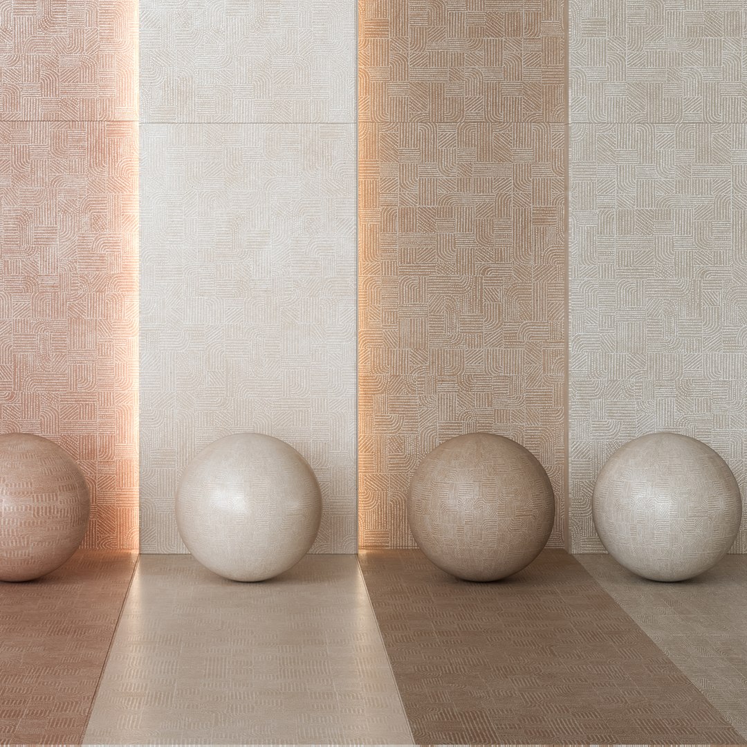 Marazzi Slow Rafia Decorative Tiles - Argilla Cotto Calce- Set Of 12 ...