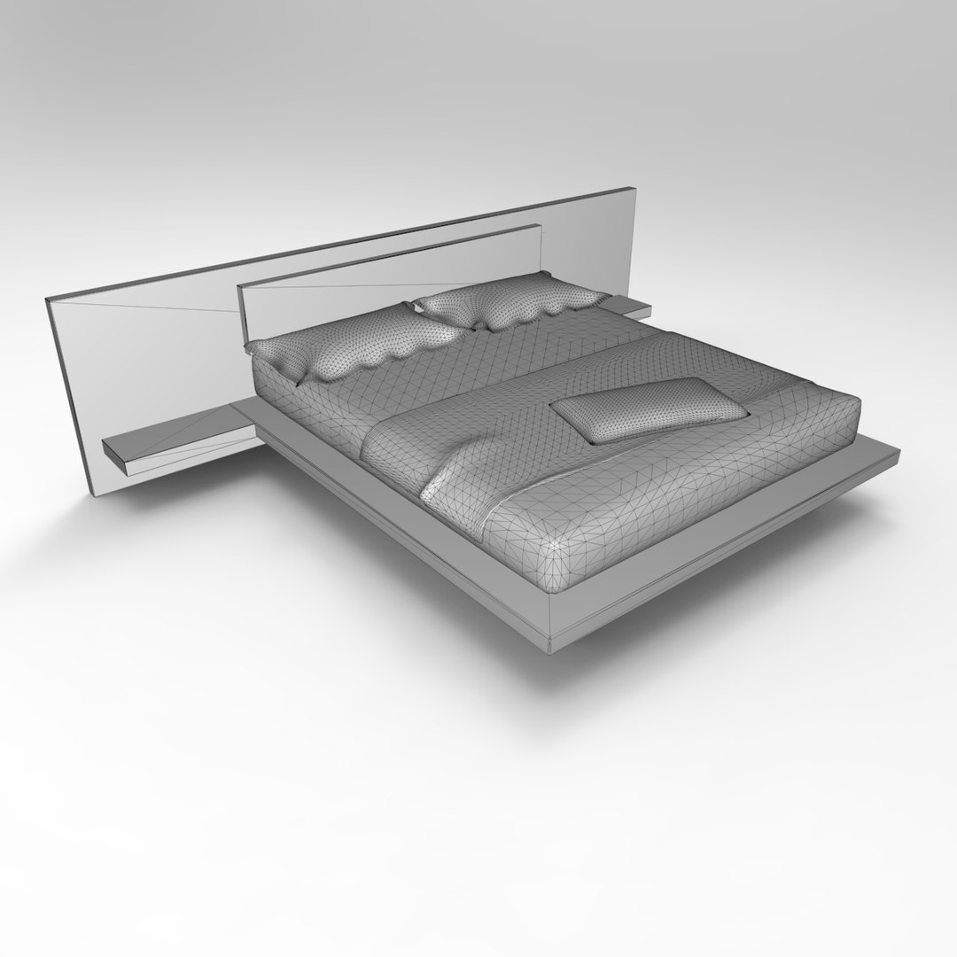 3d bed unreal unity