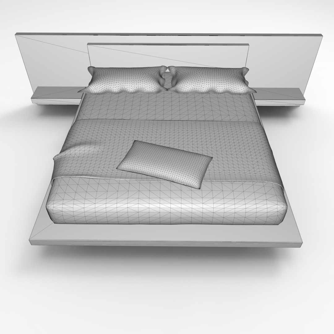 3d bed unreal unity