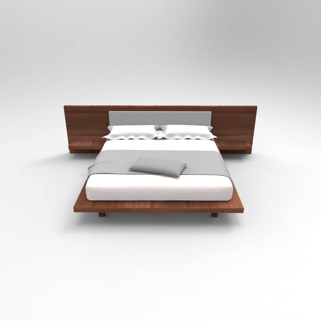 3d bed unreal unity