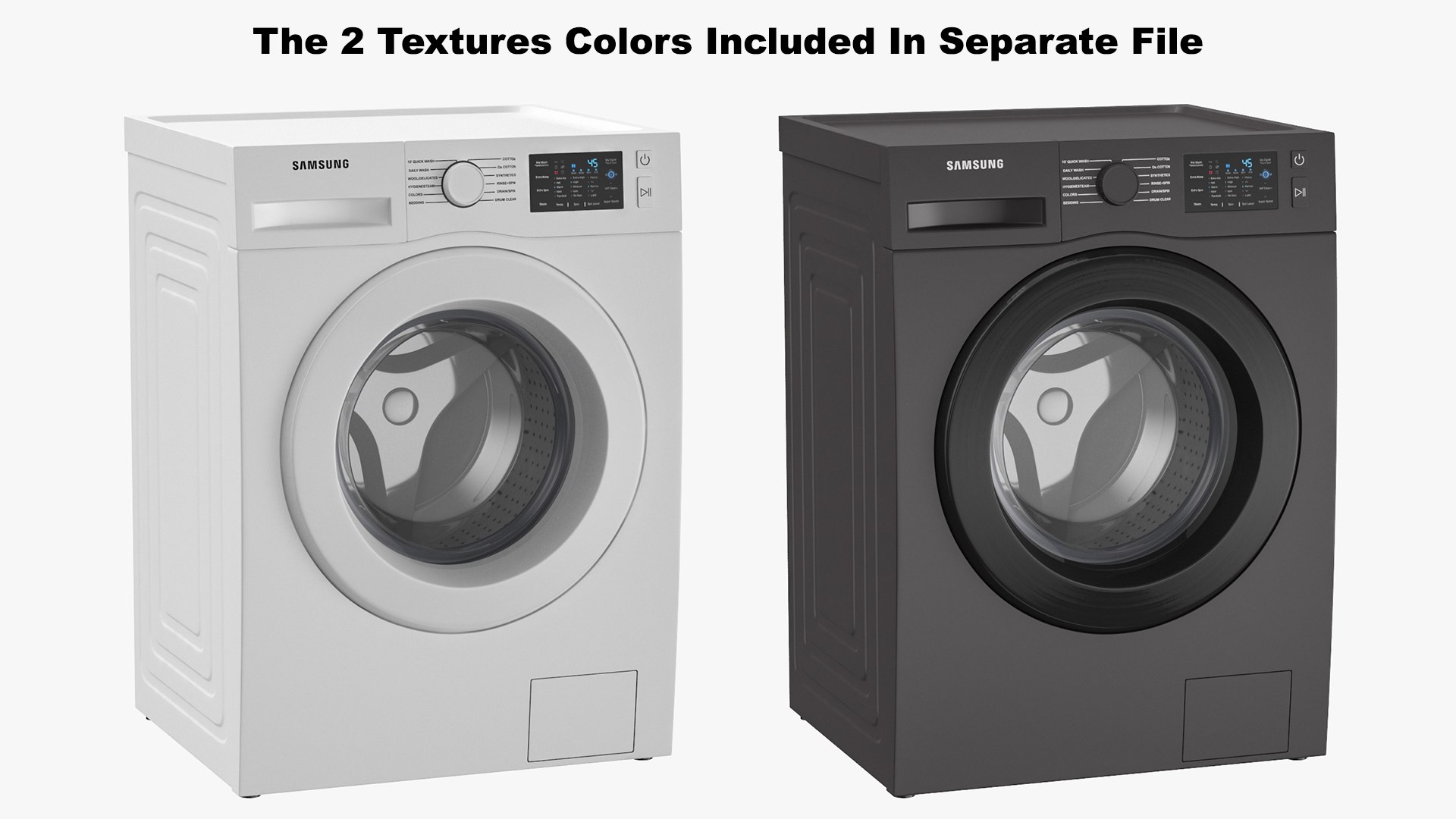 3D Washing Machine 01 Model - TurboSquid 2026081