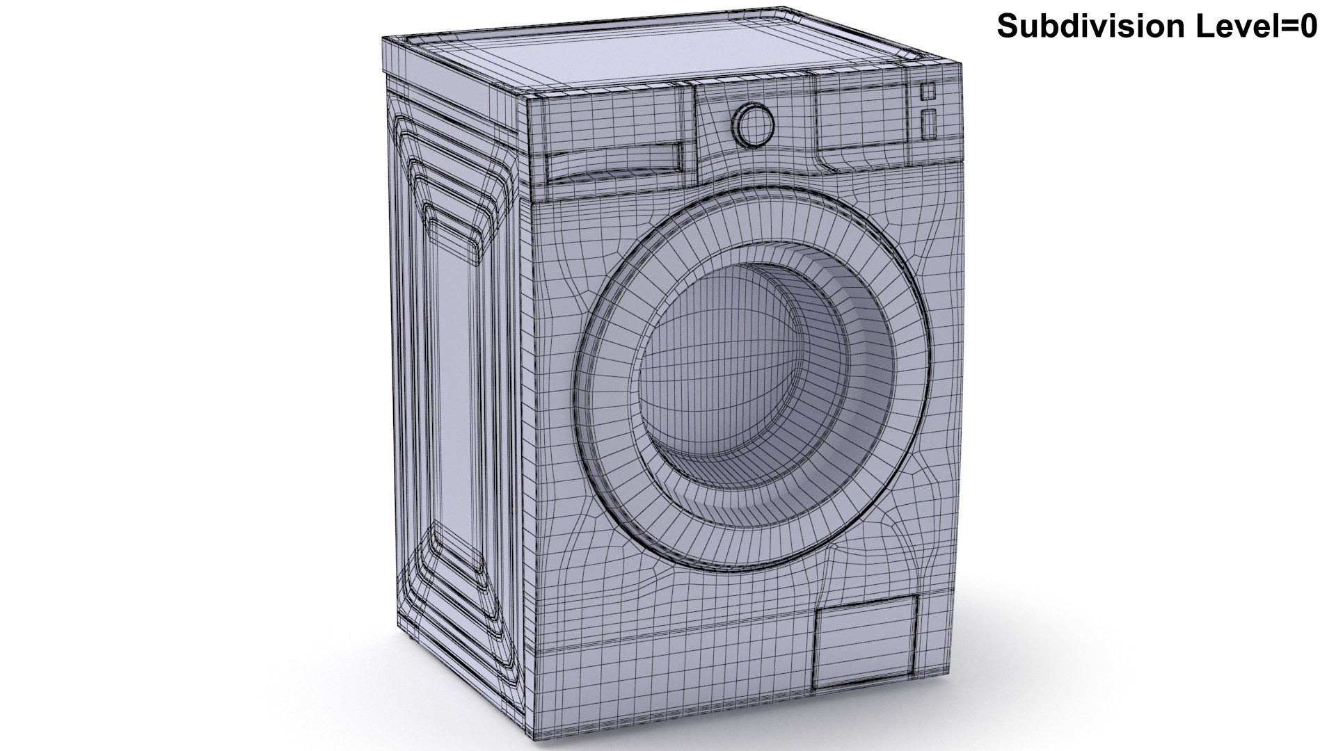 3D Washing Machine 01 Model - TurboSquid 2026081