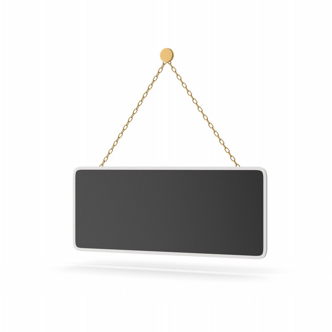 Hanging Sign 3D Model - TurboSquid 2001595