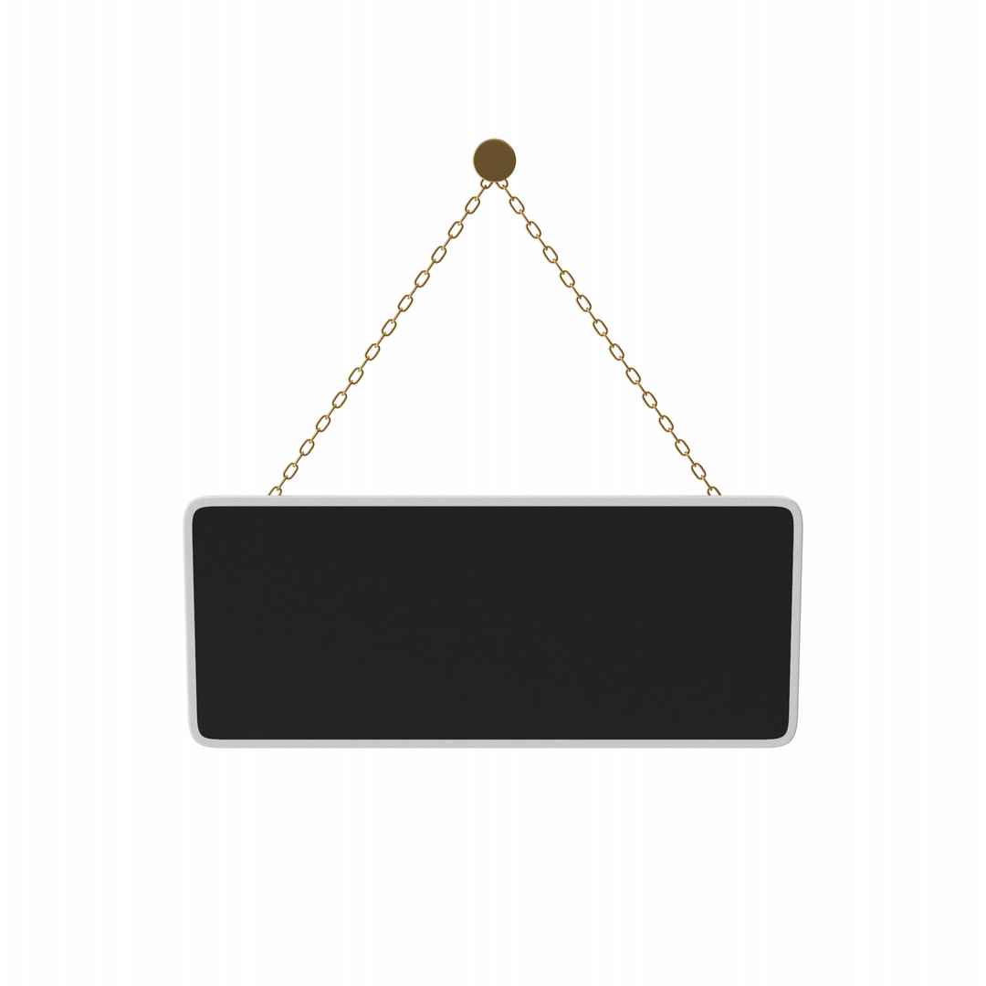 Hanging Sign 3D Model - TurboSquid 2001595
