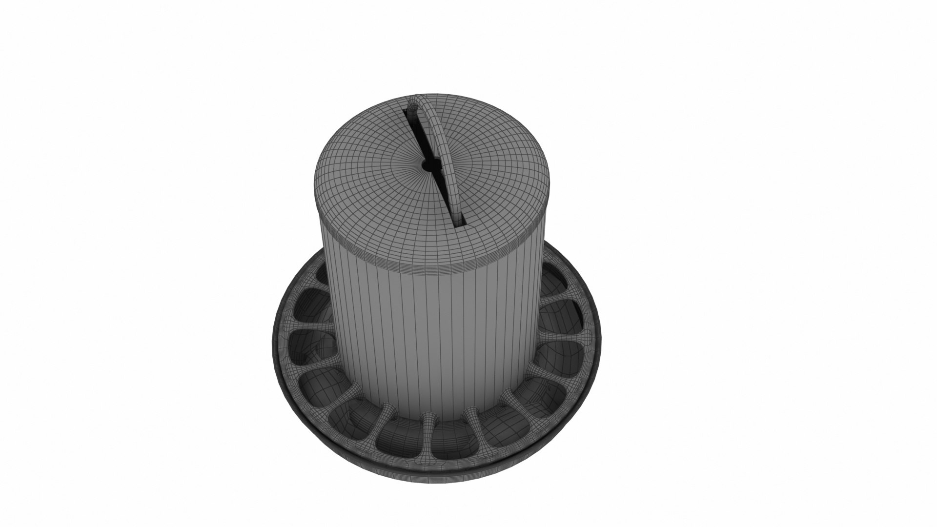 Plastic Feeder 3D Model - TurboSquid 1660153
