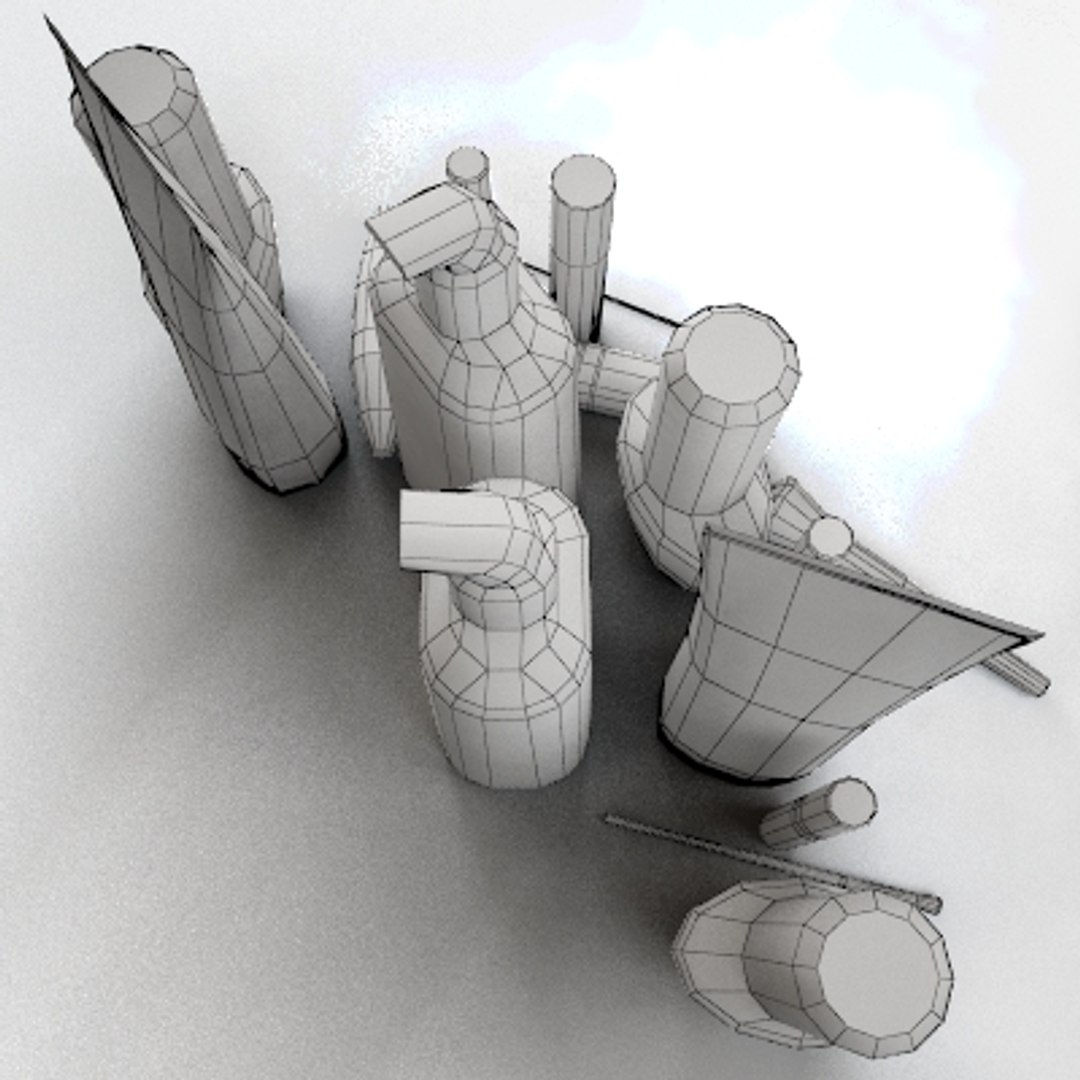 3d Make Set Model