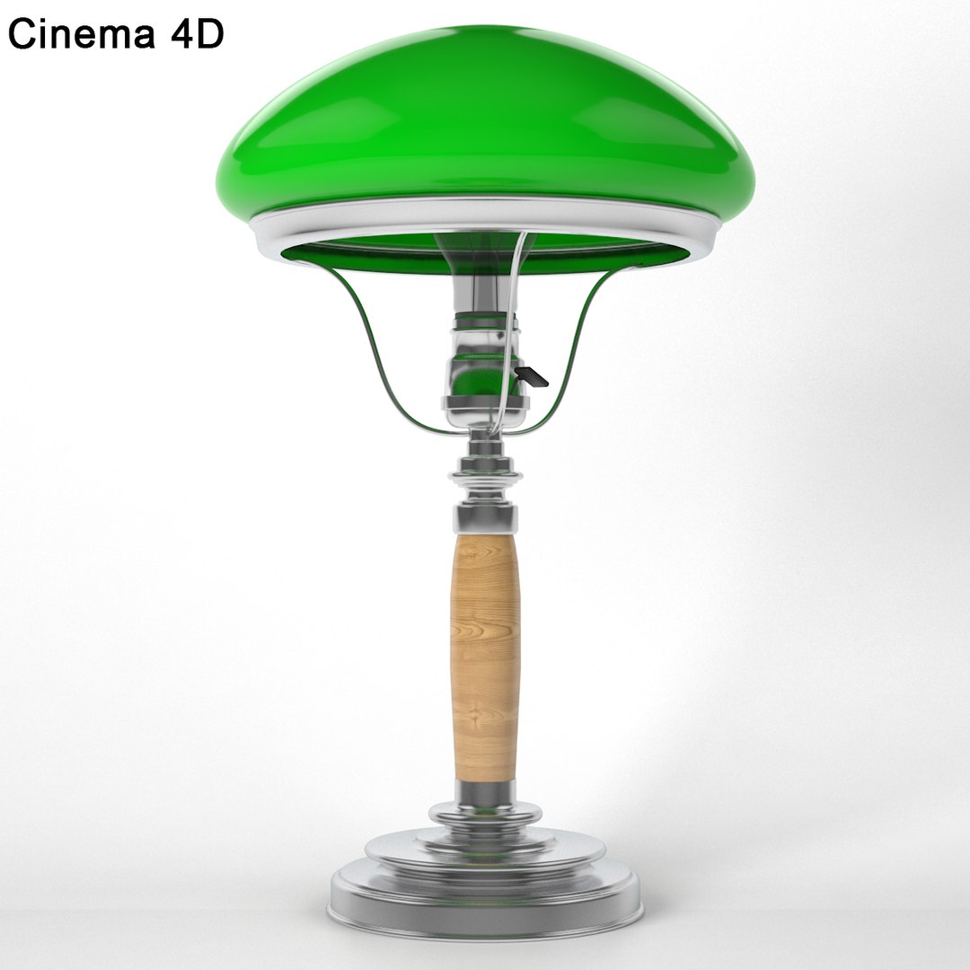 Classic Table Lamp 3d Model