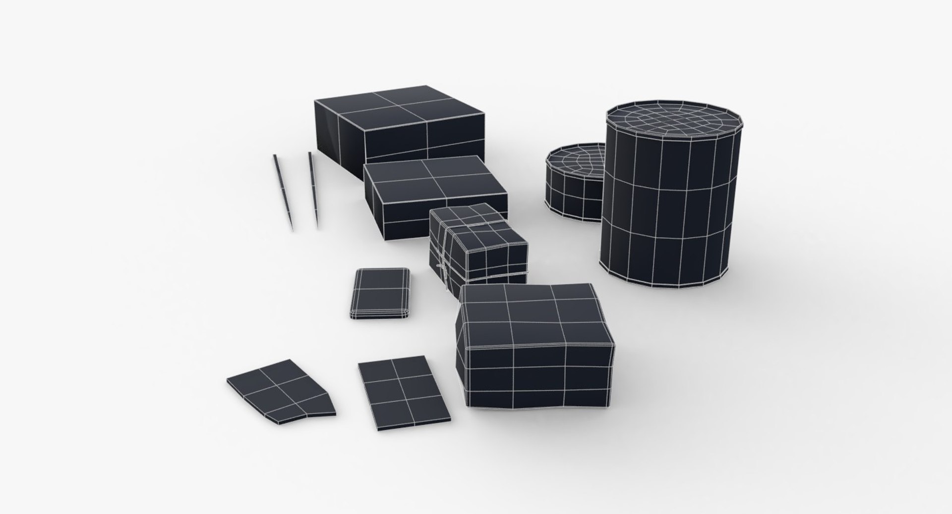 Japanes Combat Rations 3D Model - TurboSquid 1391442