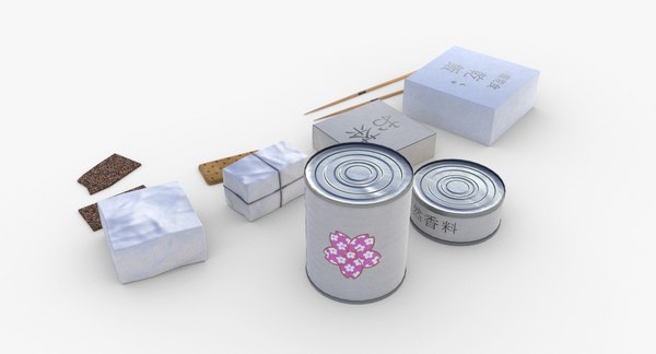 Japanes combat rations 3D model - TurboSquid 1391442