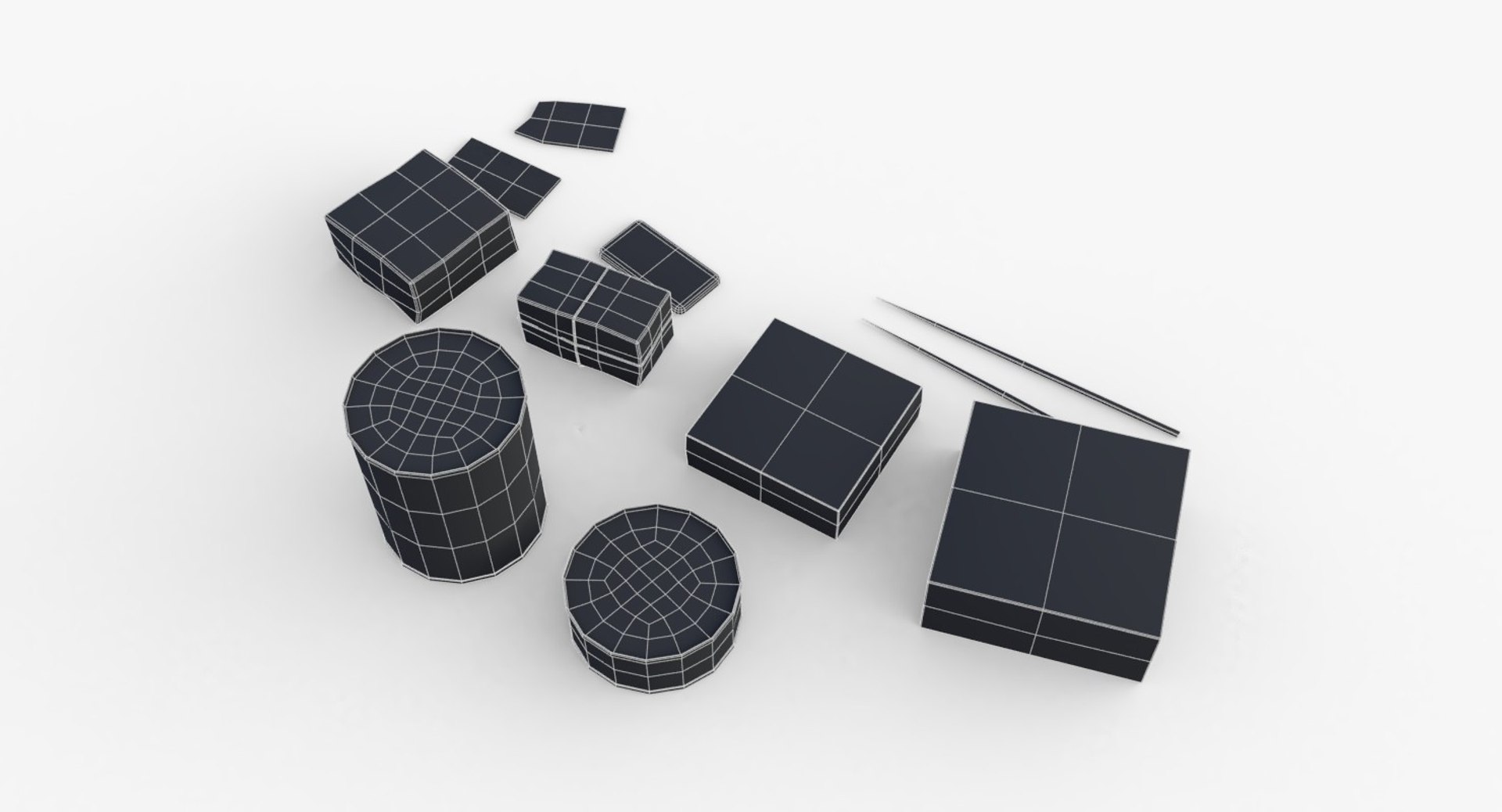 Japanes Combat Rations 3D Model - TurboSquid 1391442