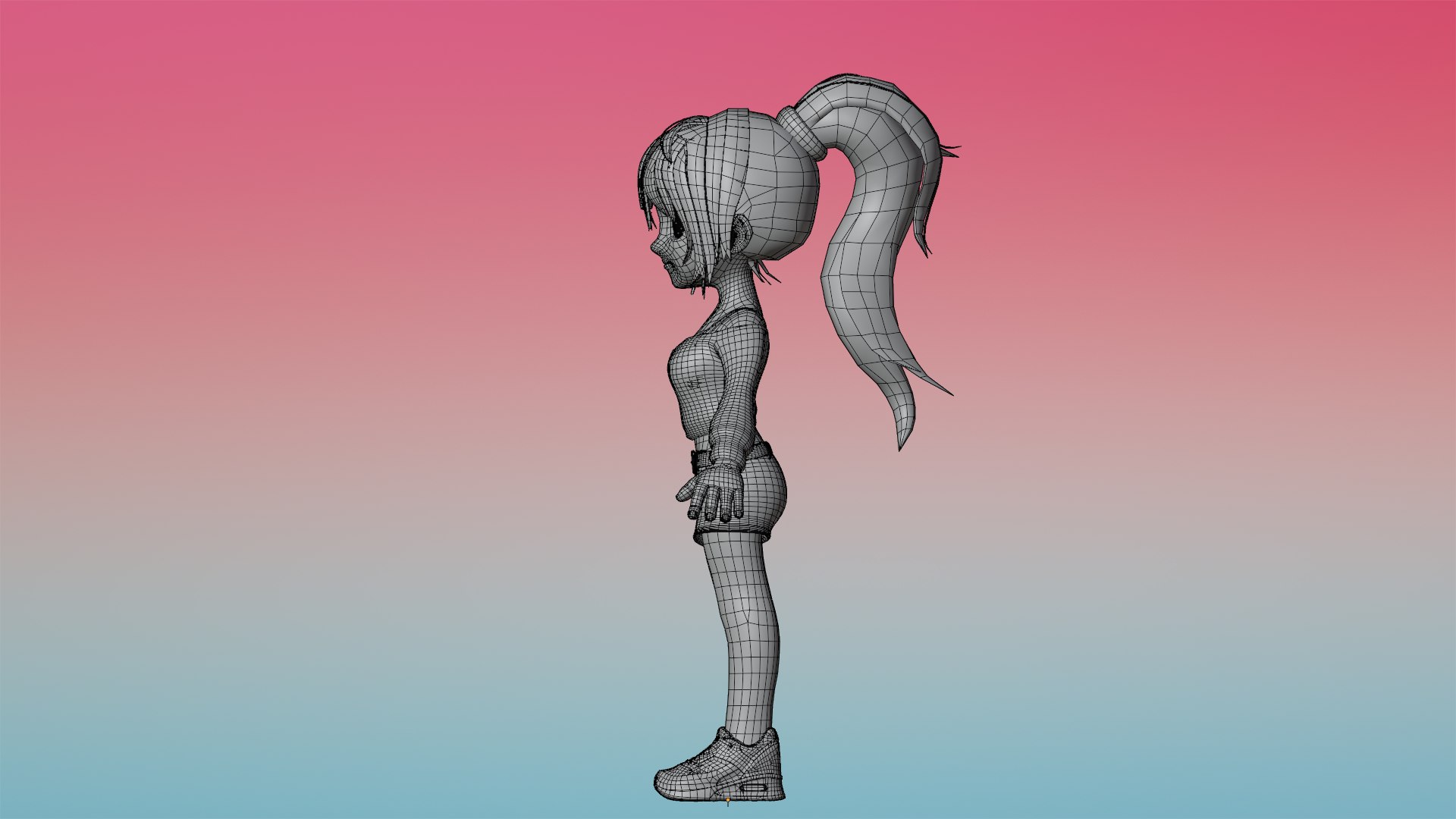 3D model Poppy Cartoon Character - TurboSquid 2074210