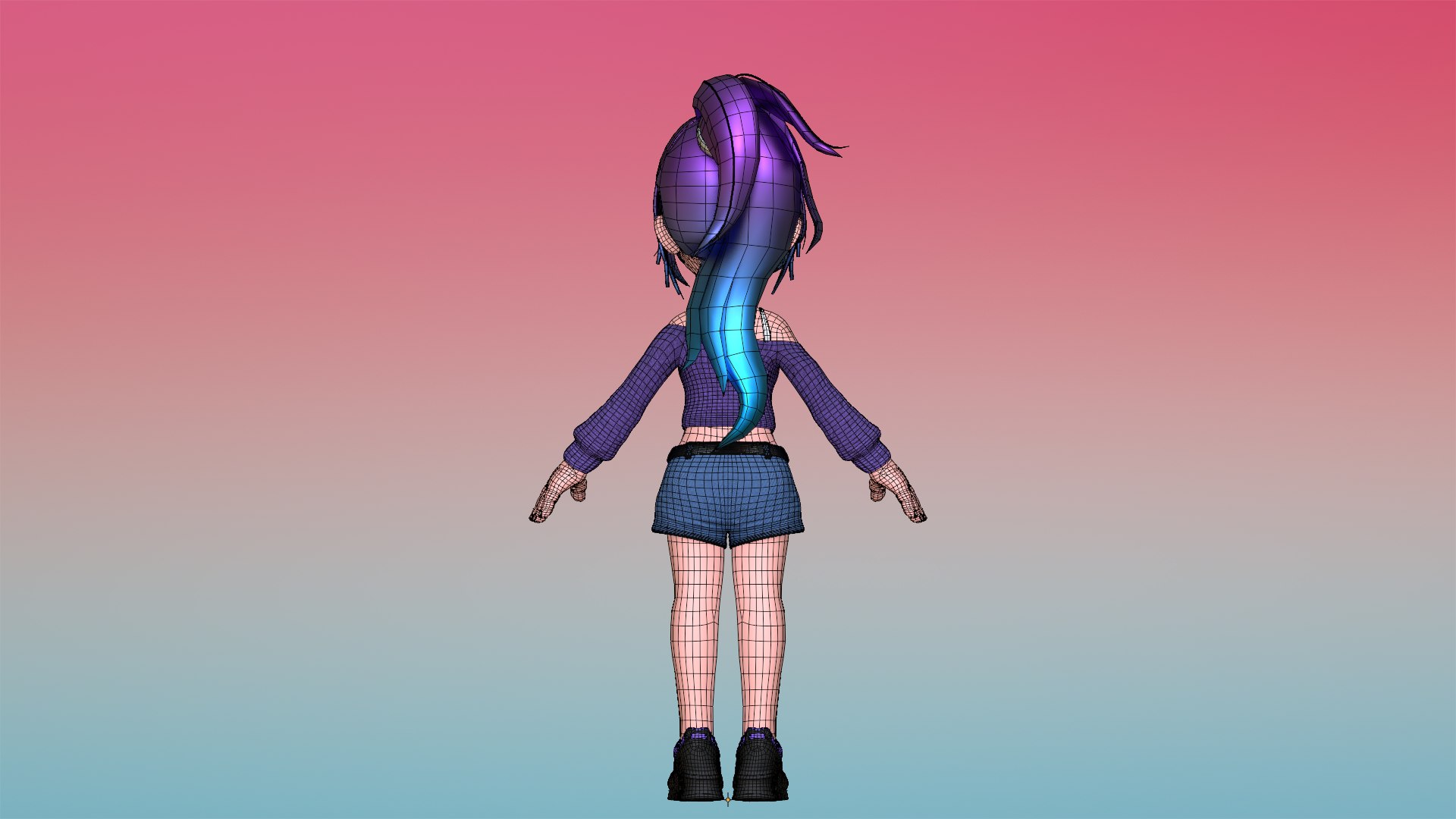 3D model Poppy Cartoon Character - TurboSquid 2074210