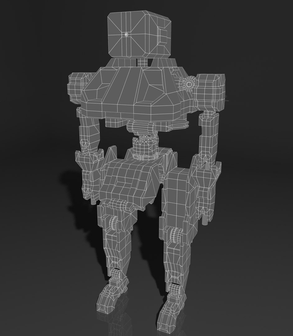 Sci-fi Humanoid Robot RH4 3D - TurboSquid 1998993