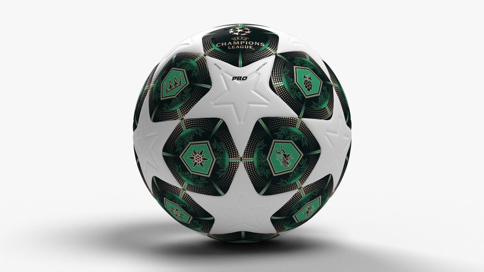 3D Model UCL Pro 24 25 Knockout Phase Ball - TurboSquid 2398218