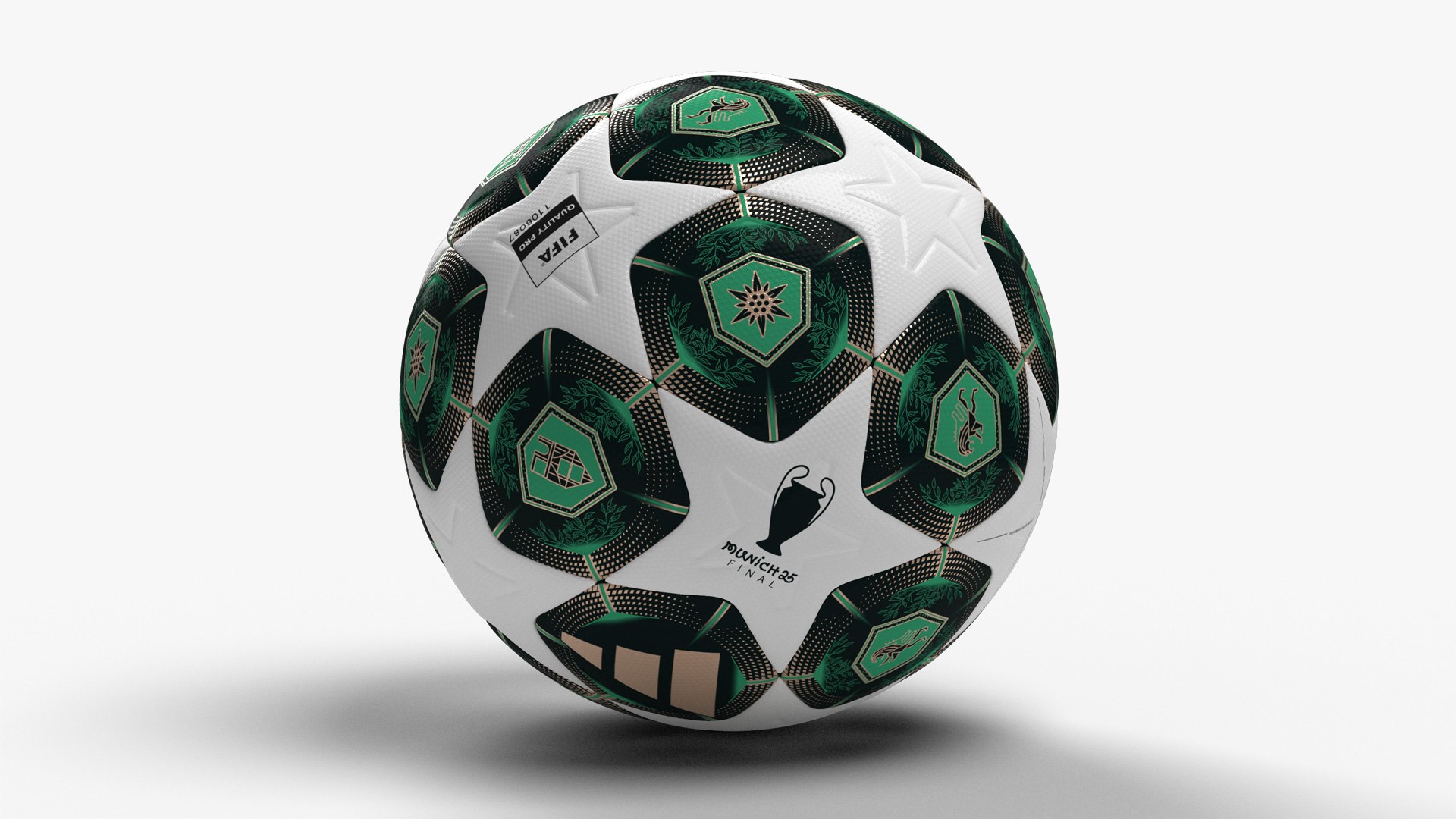 3D Model UCL Pro 24 25 Knockout Phase Ball - TurboSquid 2398218