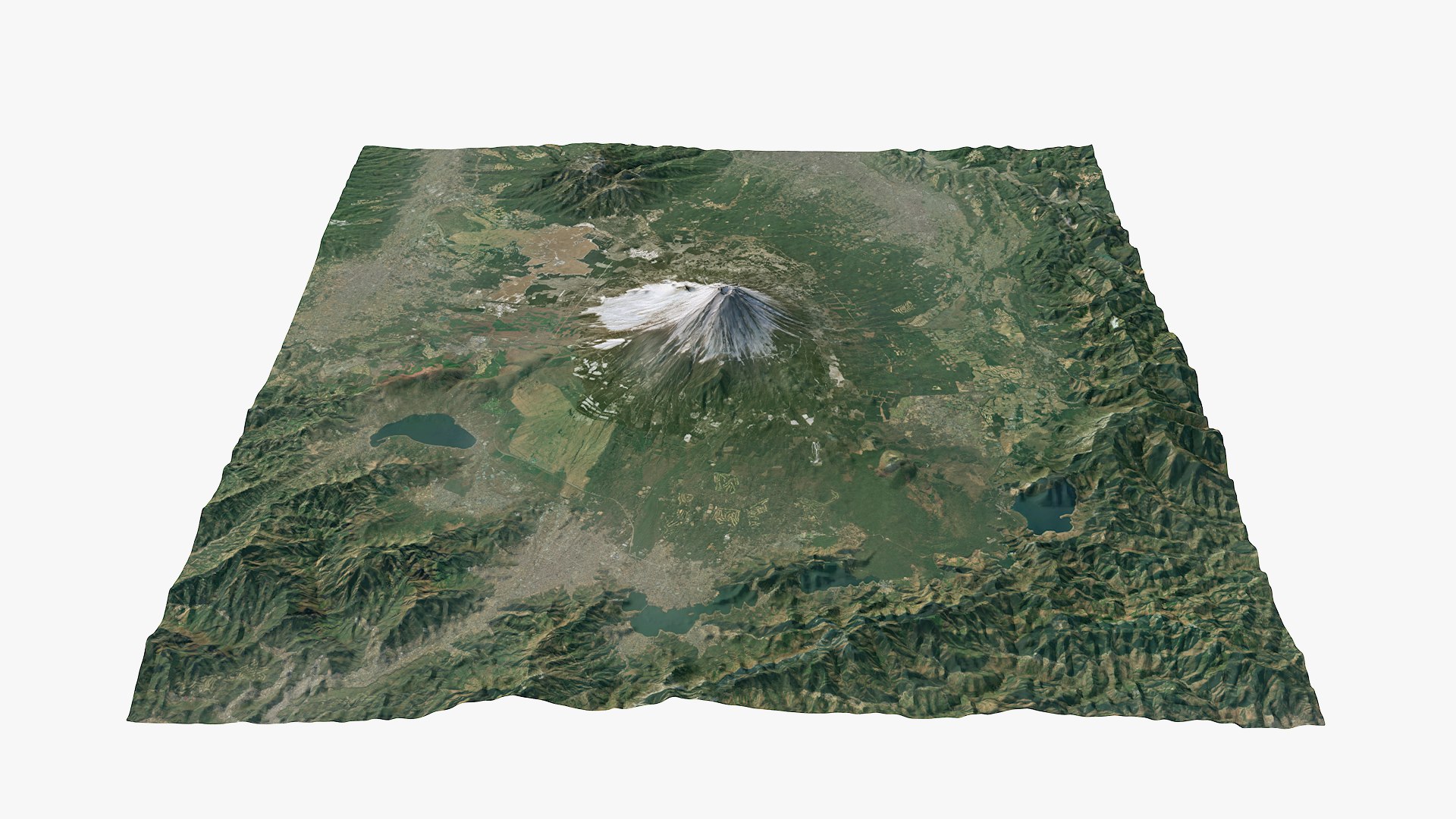 Fuji Mountain 3D Model - TurboSquid 1485851