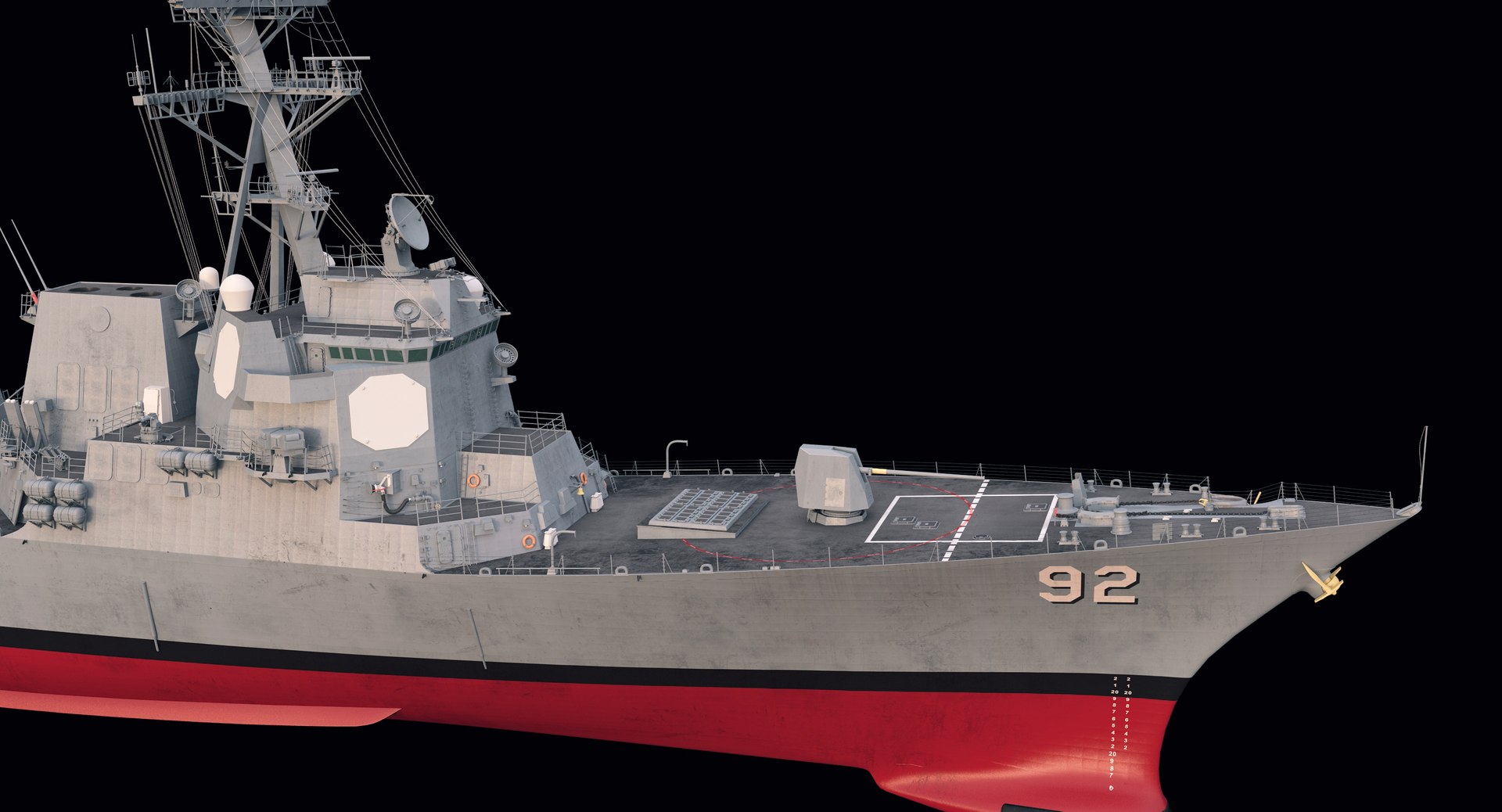 Uss Ddg 92 2 3d Max