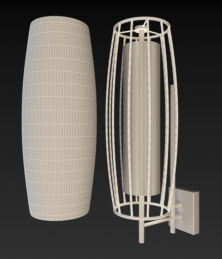 Wall Lamp Blitz Leuchten 3d Model