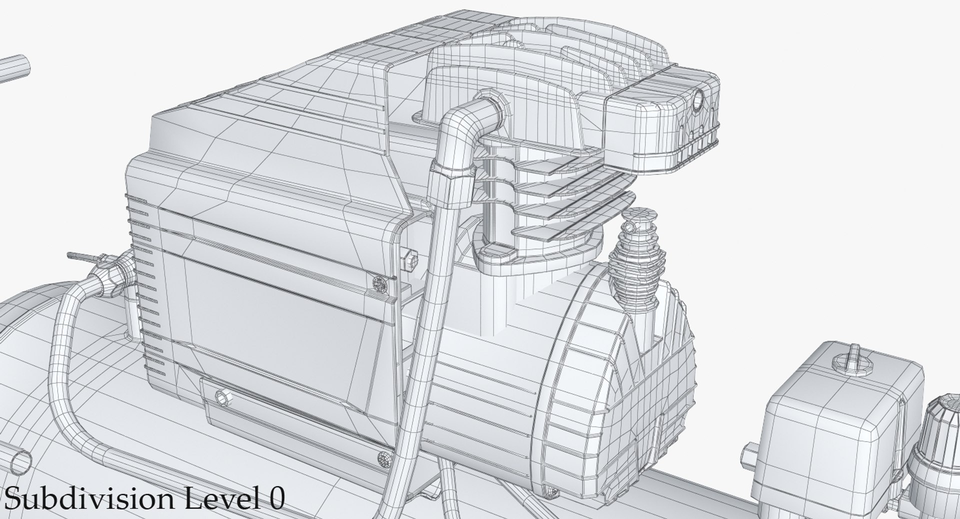 Air Compressor 3D Model - TurboSquid 1330370
