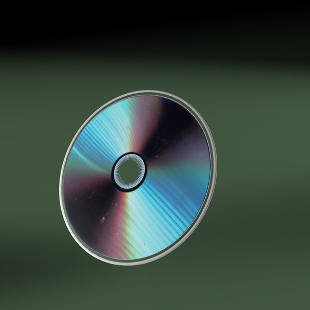 3d Cd-rom Dvd Disc