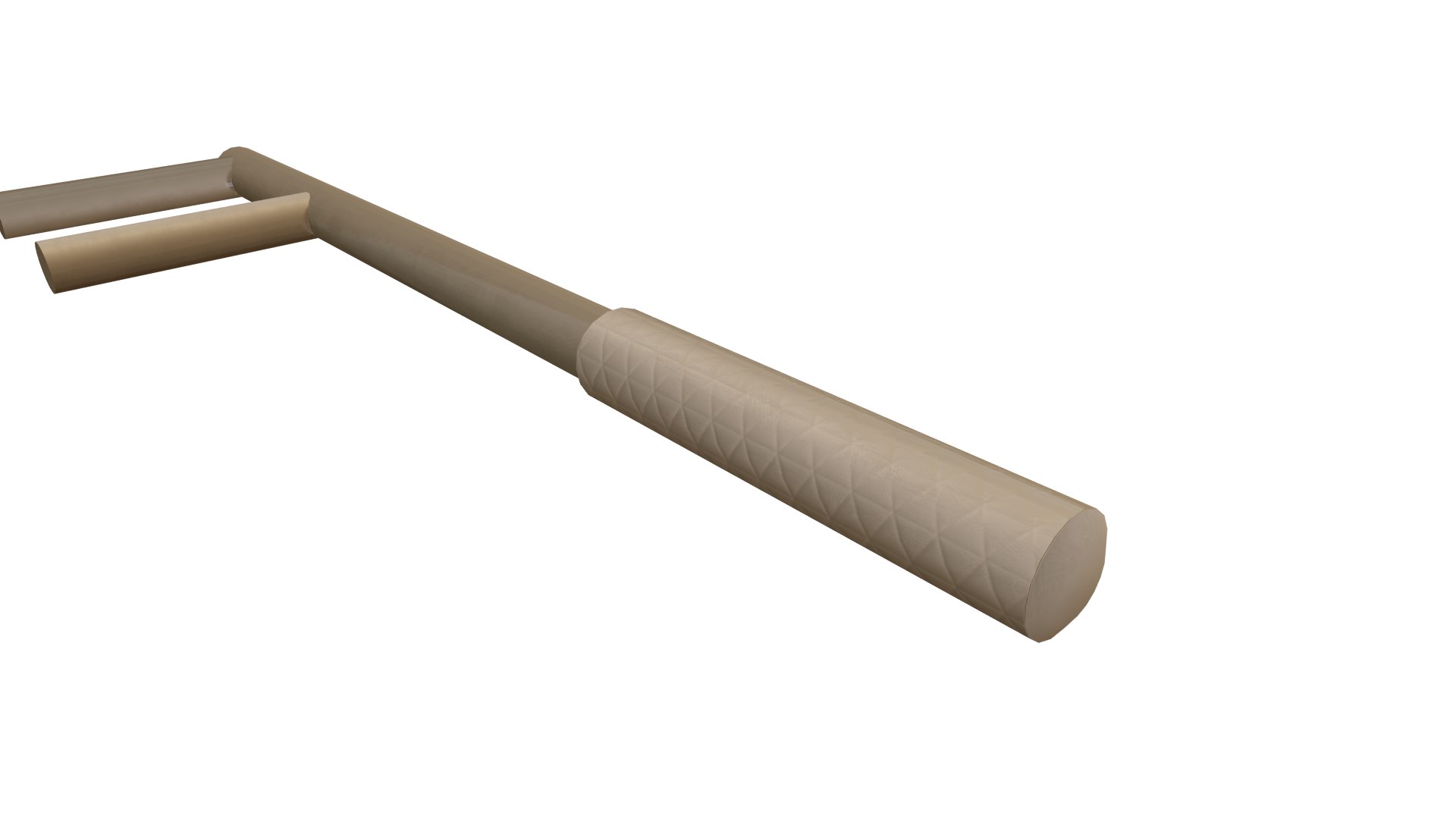 F Key Valve Handle 3D Model - TurboSquid 2029502