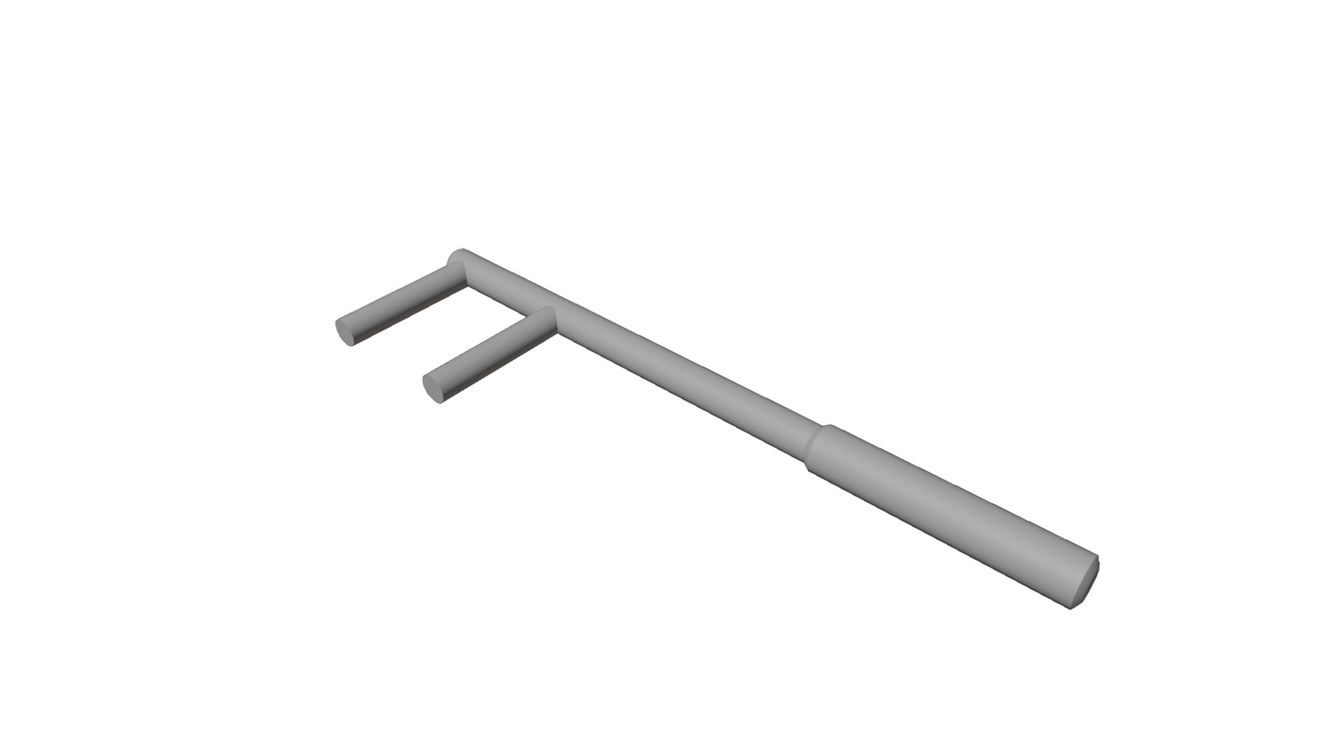 F Key Valve Handle 3D Model - TurboSquid 2029502