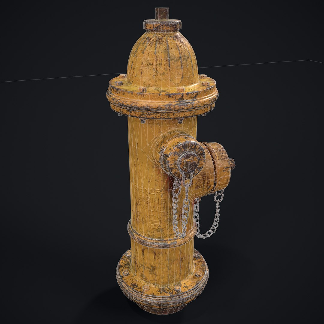 Fire Hydrant Model - TurboSquid 2256379