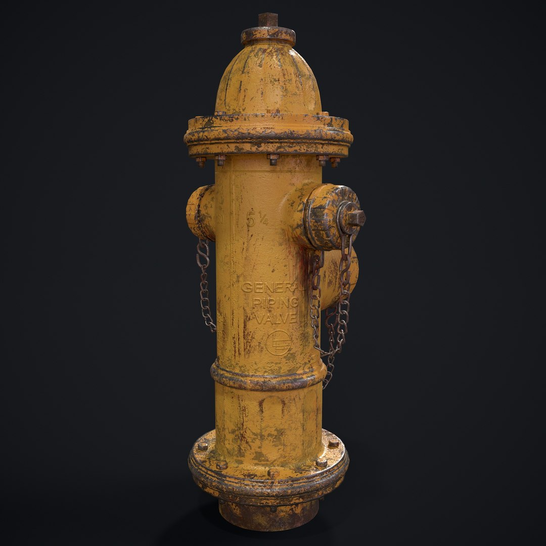 Fire Hydrant Model - TurboSquid 2256379