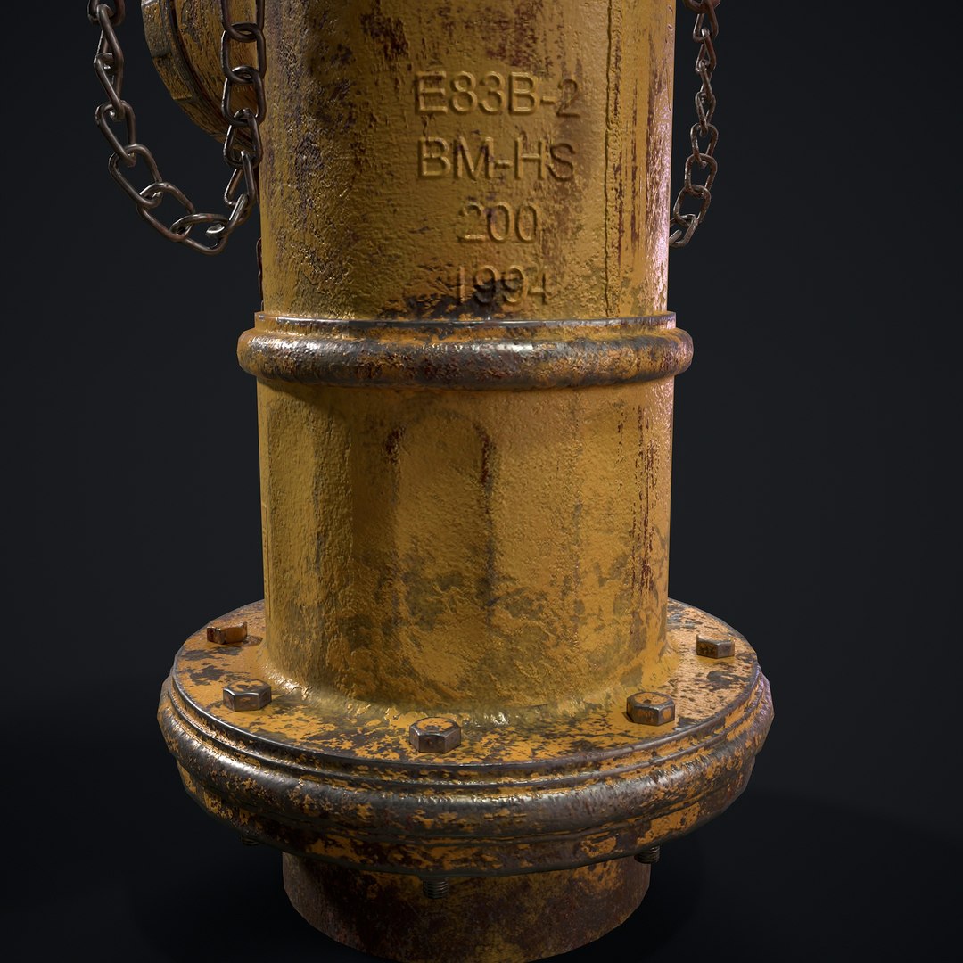 Fire Hydrant Model - TurboSquid 2256379