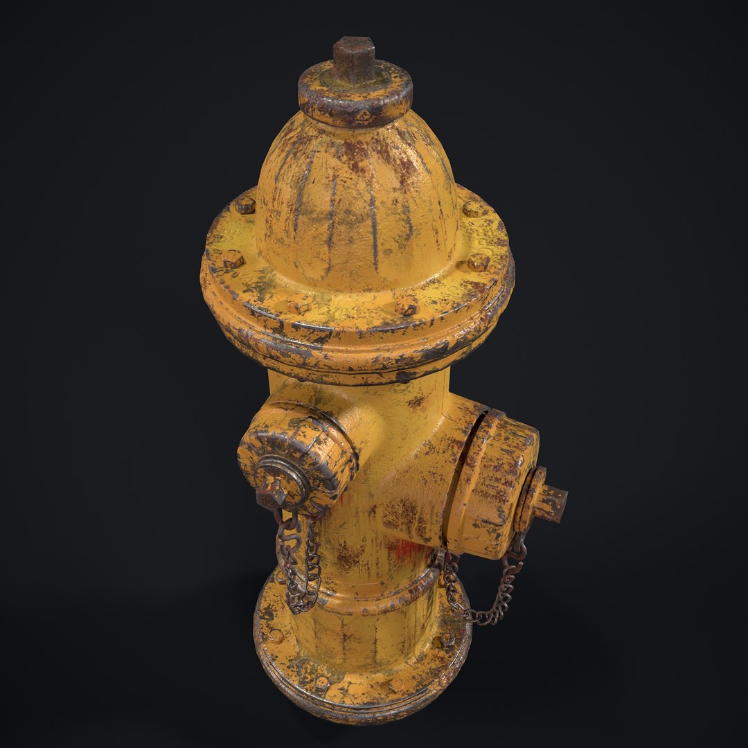 Fire Hydrant Model - TurboSquid 2256379