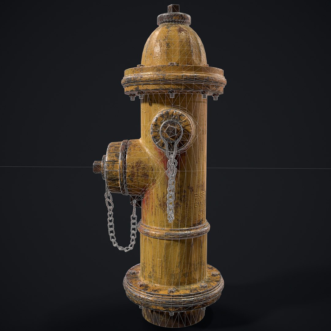 Fire Hydrant Model - TurboSquid 2256379