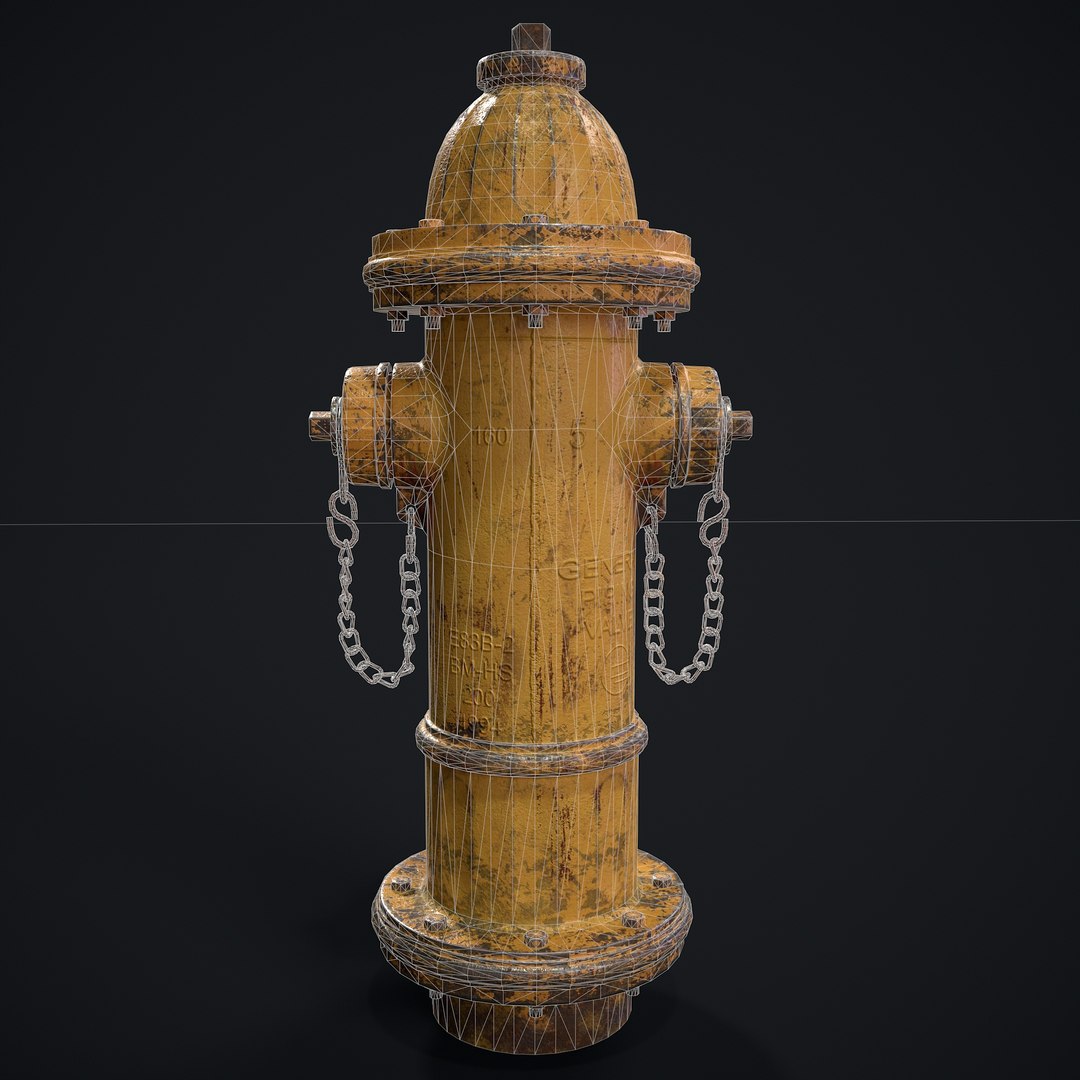 Fire Hydrant Model - TurboSquid 2256379