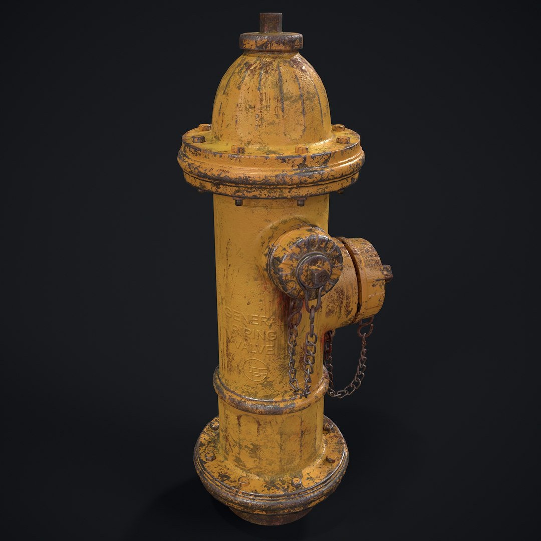 Fire Hydrant Model - TurboSquid 2256379