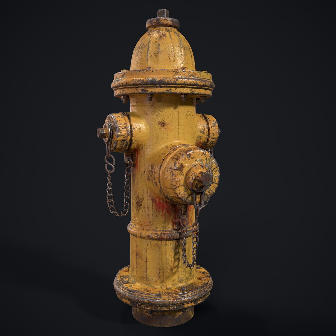 Fire Hydrant Model - TurboSquid 2256379