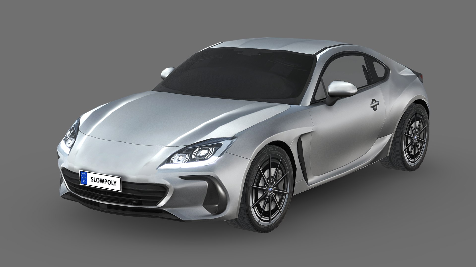 Subaru BRZ 2022 3D Model - TurboSquid 2210194