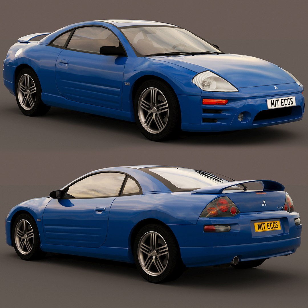 Mitsubishi Eclipse GTS 2003 3D Model - TurboSquid 2195513