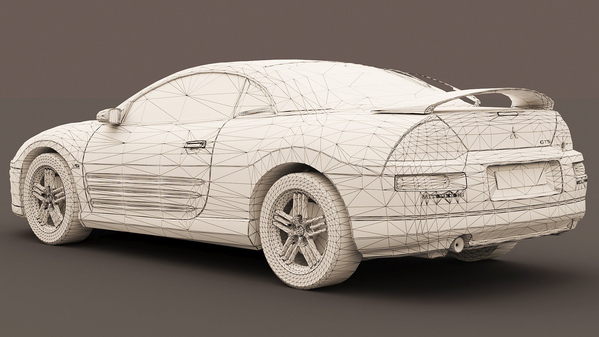Mitsubishi Eclipse GTS 2003 3D Model - TurboSquid 2195513
