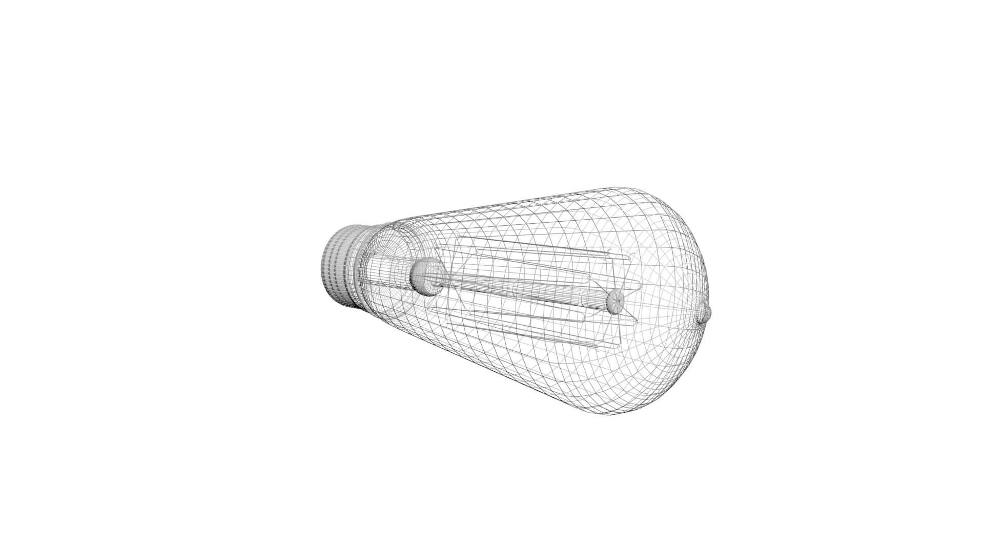 3D Edison Light Bulb E26 model - TurboSquid 1733880