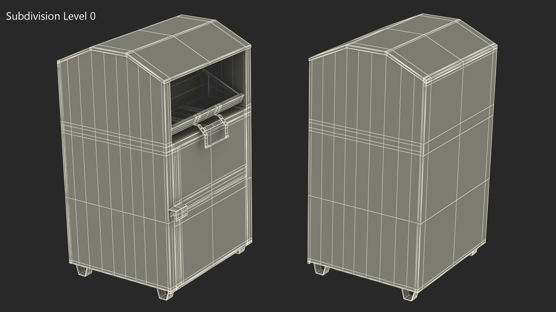 Recycle Drop Box for Clothes Rigged 3D model - TurboSquid 2046403