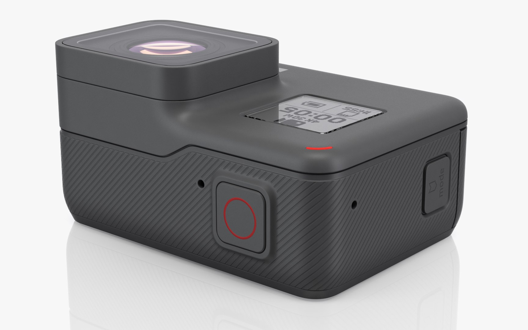 3d Gopro Black Cameras Model