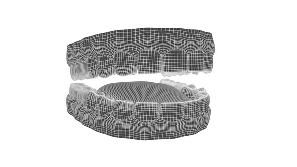 Stylized human teeth model - TurboSquid 1708158