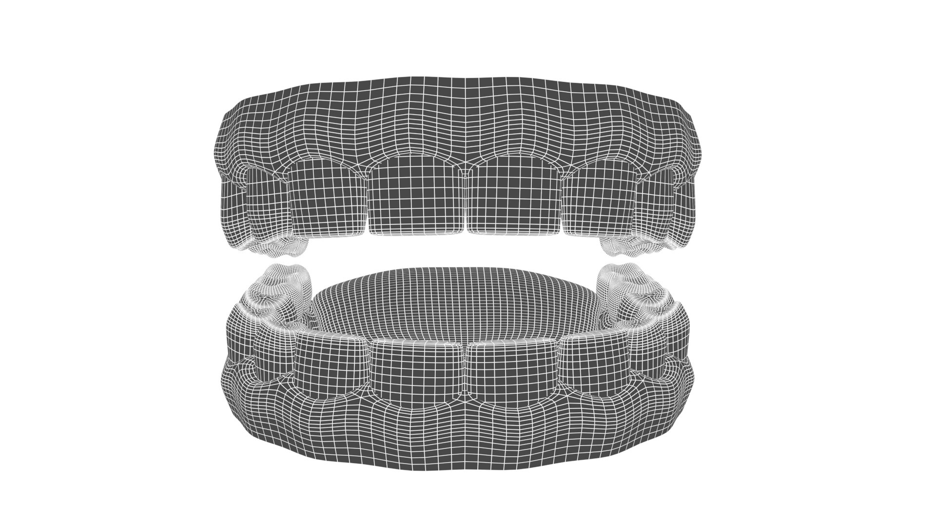 Stylized Human Teeth Model - TurboSquid 1708158